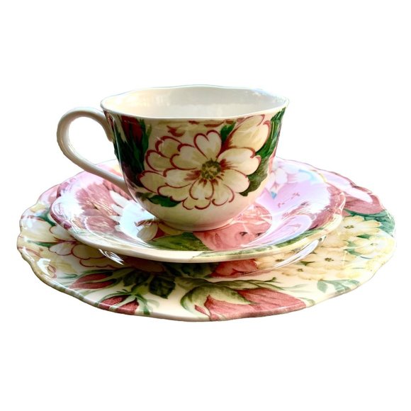 Nikko Ceramics | Dining | Nikko Coffee Tea Cup 3piece Set English ...